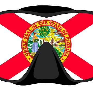 "scuba dive mask – florida state flag" Sticker for Sale by brightsuns ...