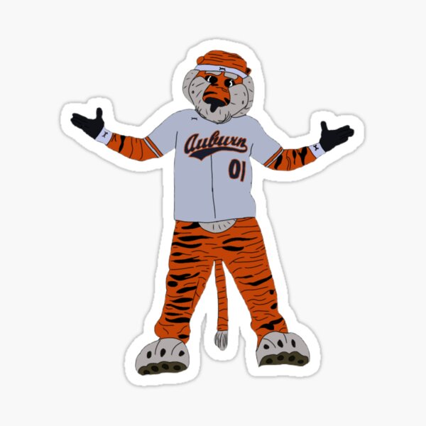 "aubie baseball" Sticker for Sale by lkhardy | Redbubble