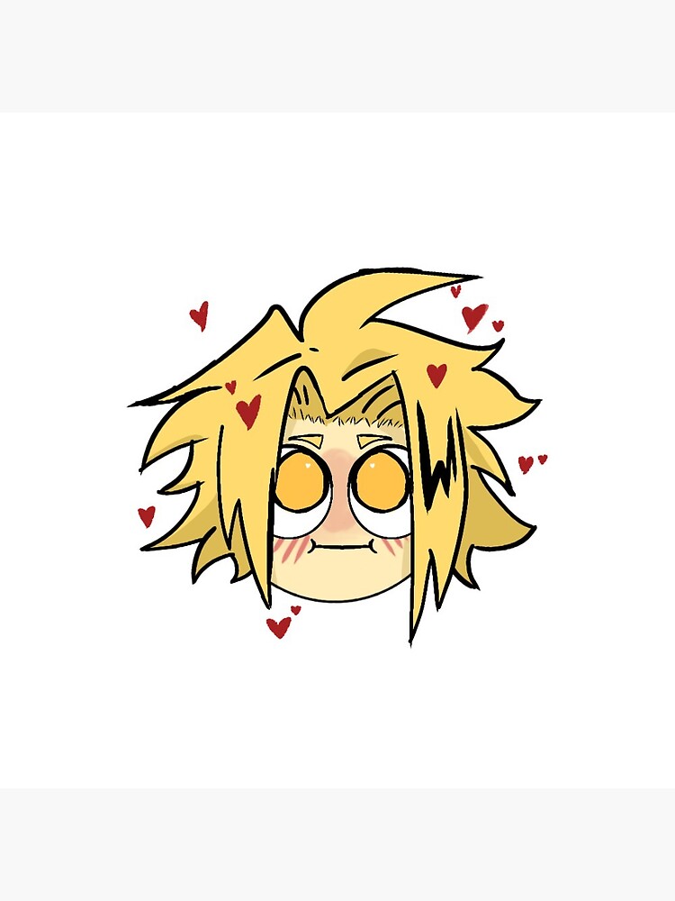 "Denki Kaminari Cursed Emoji " Pin by saturn-cherub | Redbubble