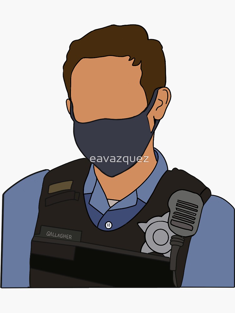 "cop carl" Sticker for Sale by eavazquez | Redbubble