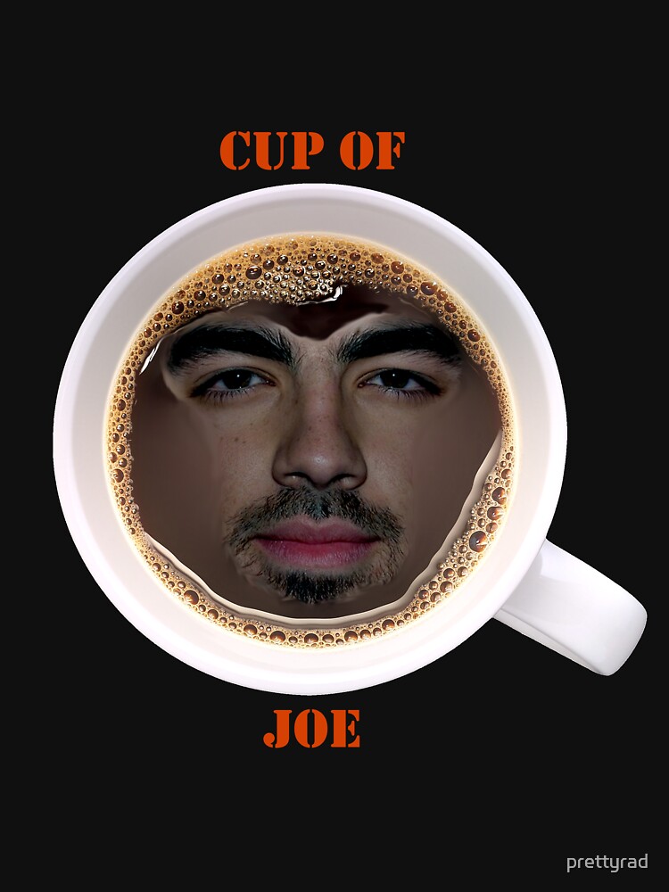 "Cup of Joe (Jonas)" T-shirt for Sale by prettyrad | Redbubble | joe t ...