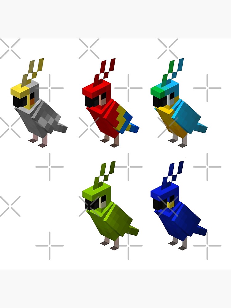 "Minecraft bird" Poster by ArenKitt | Redbubble