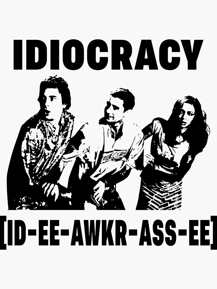 "funny members idiocracy movie i can believe you like money" Sticker by ...