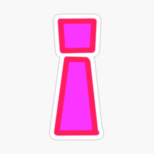 "letter i " Sticker for Sale by happystickerzzz | Redbubble