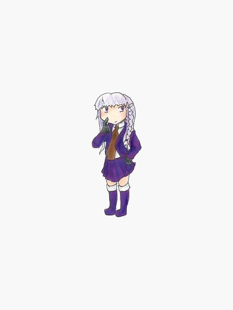 "Kyoko Kirigiri - Chibi" Sticker by lynoristudios | Redbubble