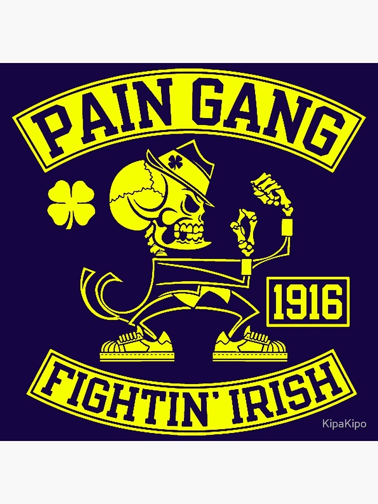 "Pain Gang Fightin Irish" Art Print for Sale by KipaKipo | Redbubble