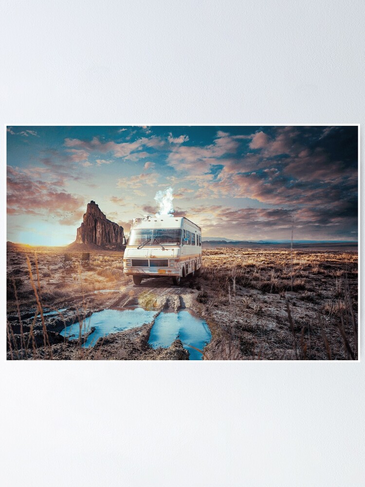 "BREAKING BAD VAN" Poster by alangar | Redbubble