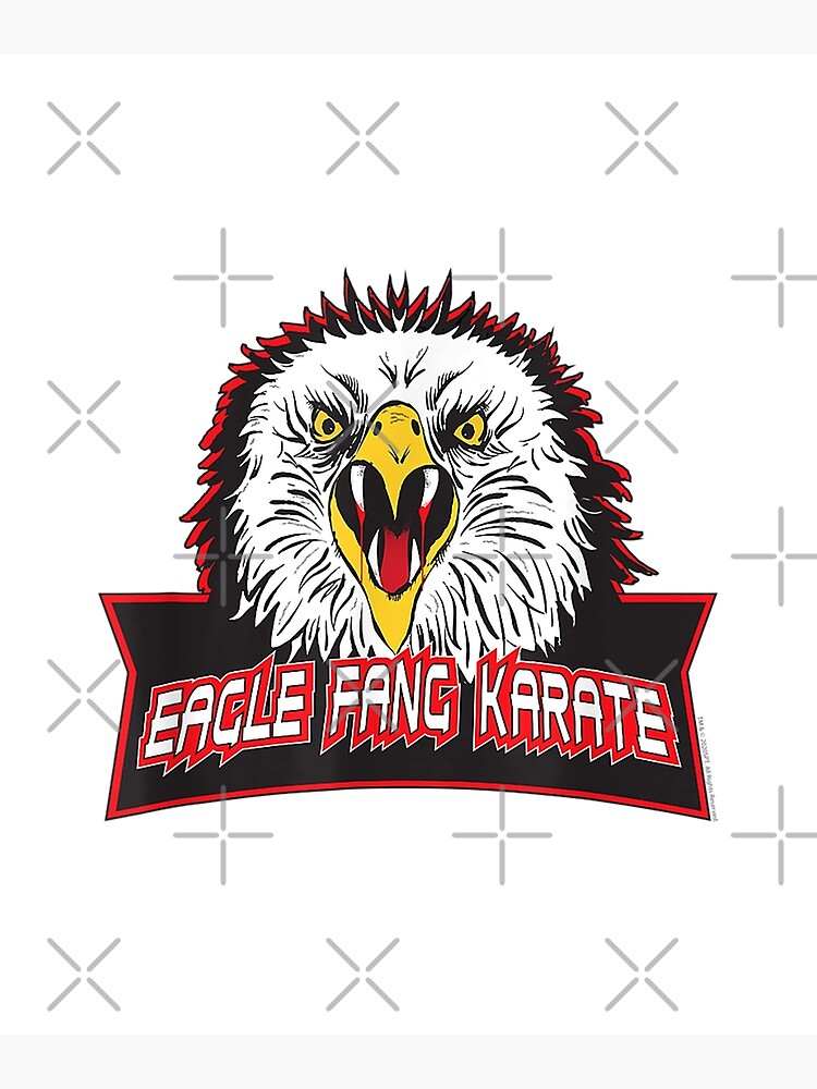 Póster «Logotipo de Cobra Kai Eagle Fang» de CarterDesigner | Redbubble