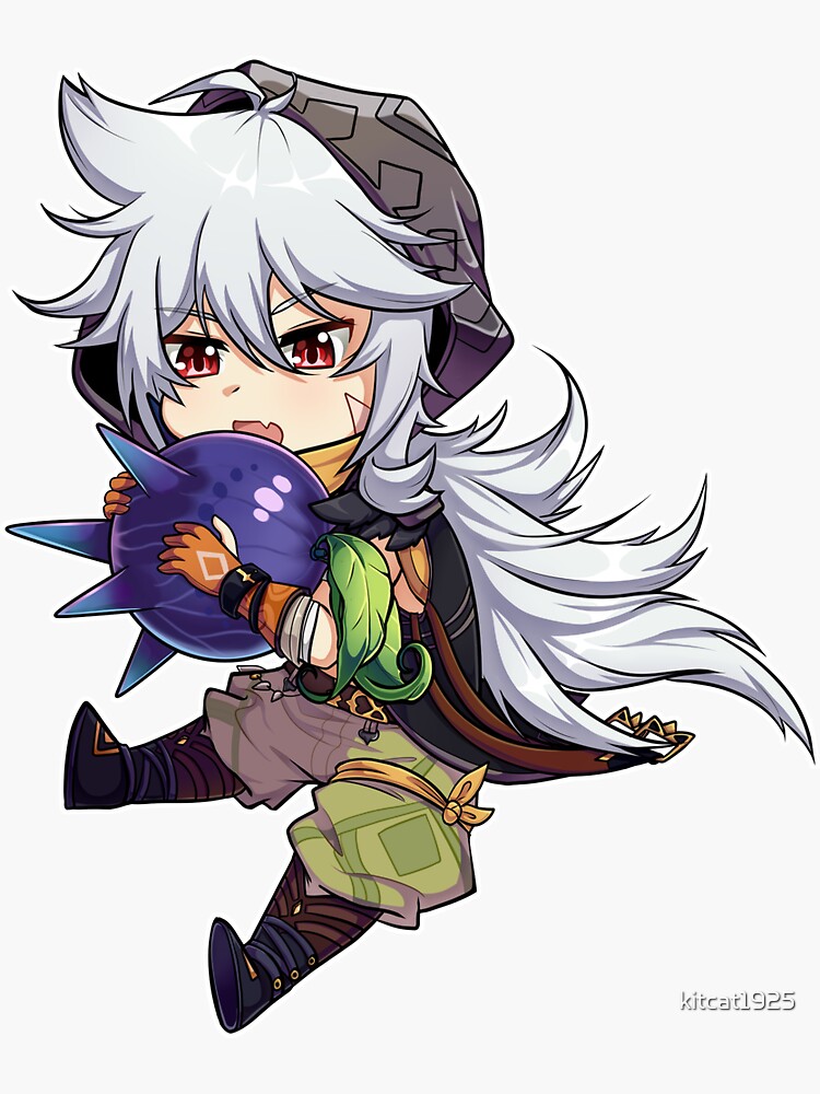 "Chibi Razor" Sticker for Sale by kitcat1925 | Redbubble