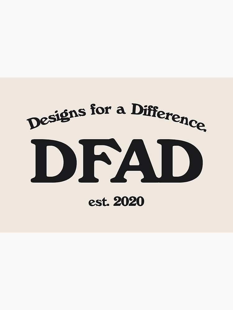 "DFAD Logo Sticker - Colourway 4" Sticker for Sale by dfad | Redbubble