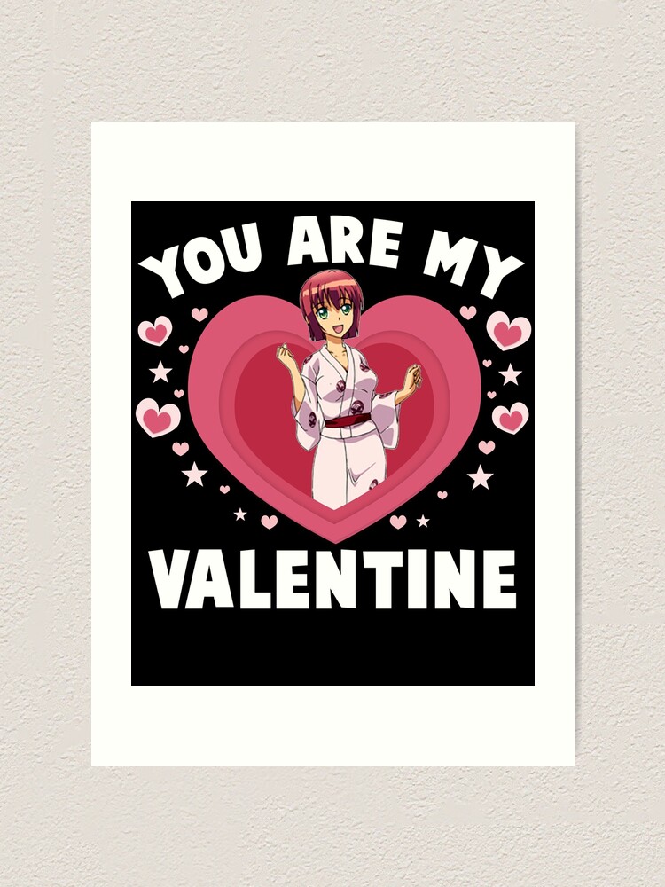 "you are my Akane Niimura Futabu valentine art anime gift for fans" Art ...