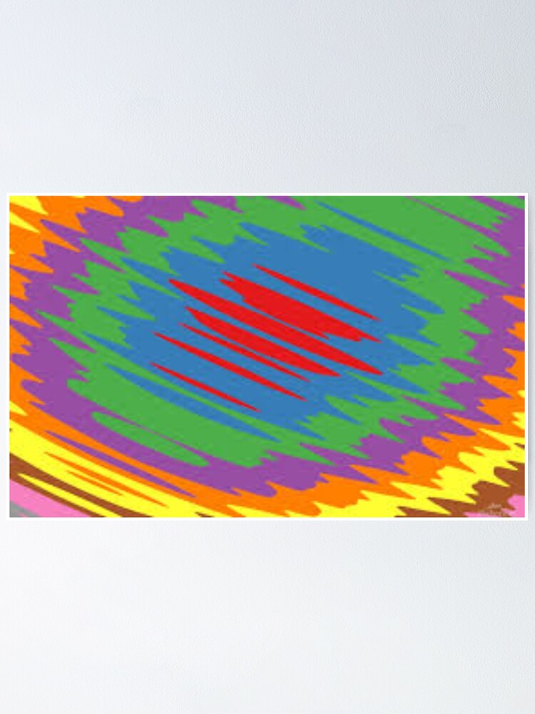 "BT color code art " Poster for Sale by bturpin84 | Redbubble