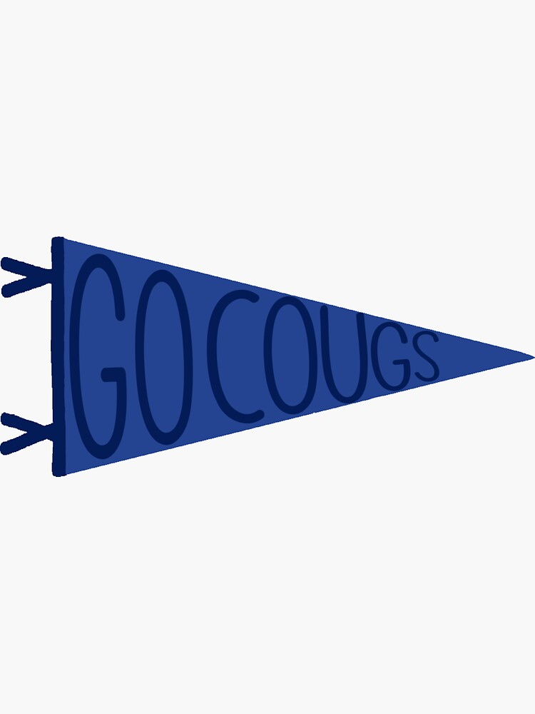 "byu Banner" Sticker by happyplaceco | Redbubble