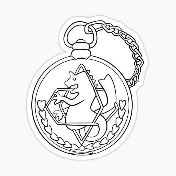 "Full Metal Alchemist - Subtle Sticker" Sticker by Merchy-Merch | Redbubble