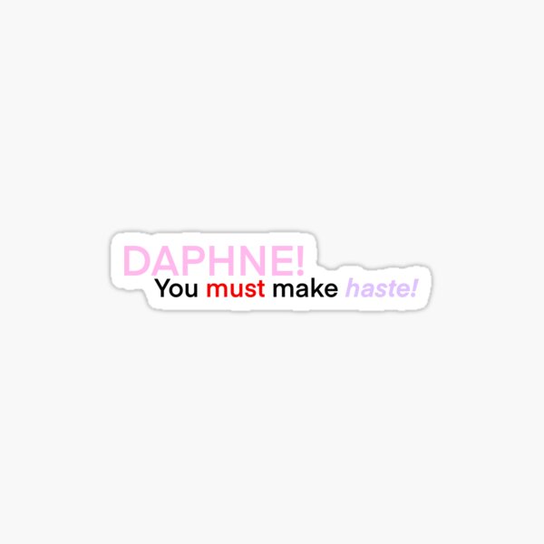 "make haste" Sticker by ghstickers | Redbubble