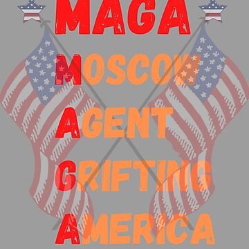 "Funny Maga Meanings" Sticker for Sale by DigitalSantino | Redbubble