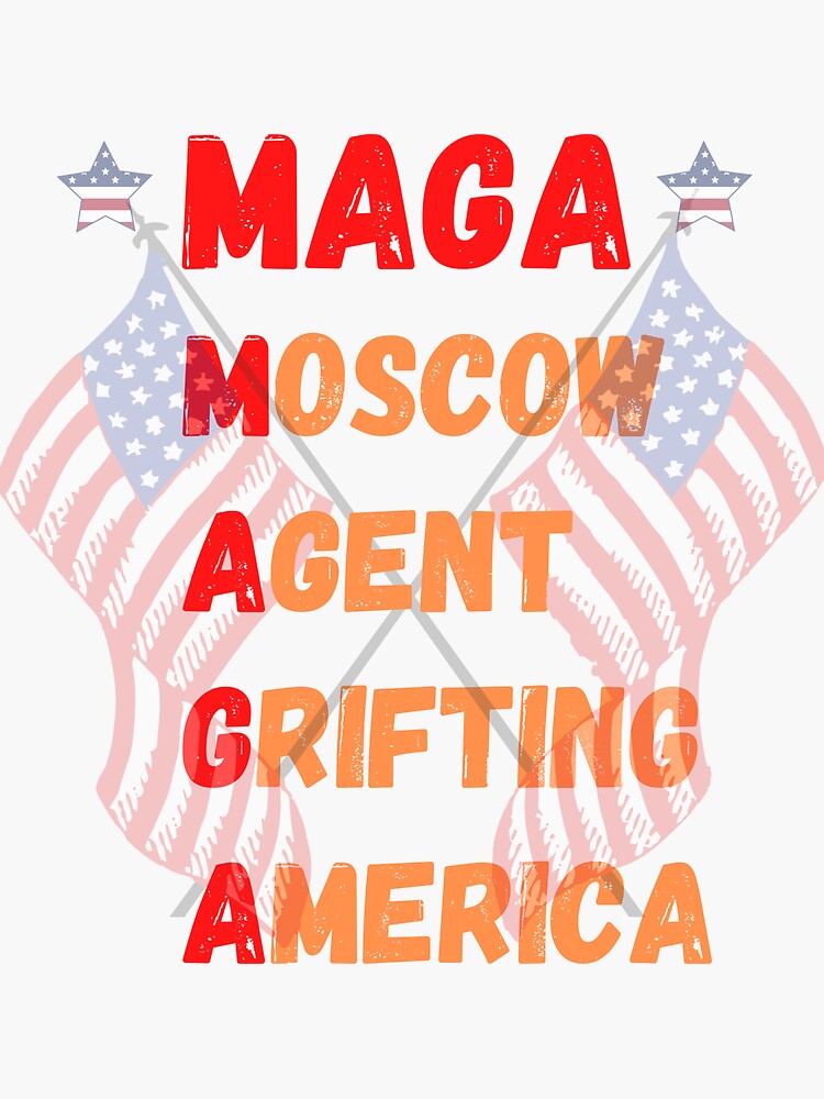 "Funny Maga Meanings" Sticker for Sale by DigitalSantino | Redbubble