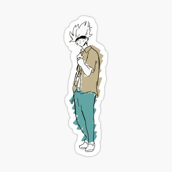 "satoru gojo sticker" Sticker for Sale by Raitoseji | Redbubble