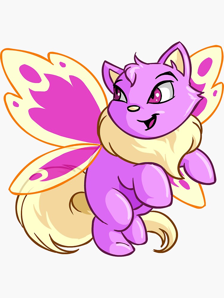 "Faerie Wocky - Neopets" Sticker for Sale by neostickers | Redbubble