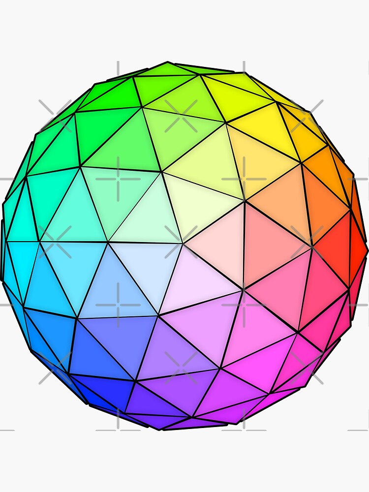 "Geodesic Spheres" Sticker for Sale by hogies | Redbubble
