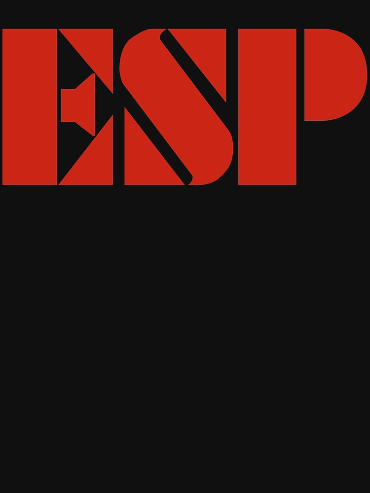 "ESP Guitars Logo" T-shirt for Sale by Flove1977Shop | Redbubble | esp ...