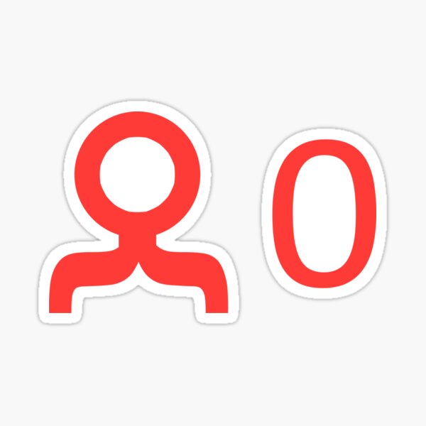 "0 VIEWERS - Twitch Streamer" Sticker by AURR | Redbubble