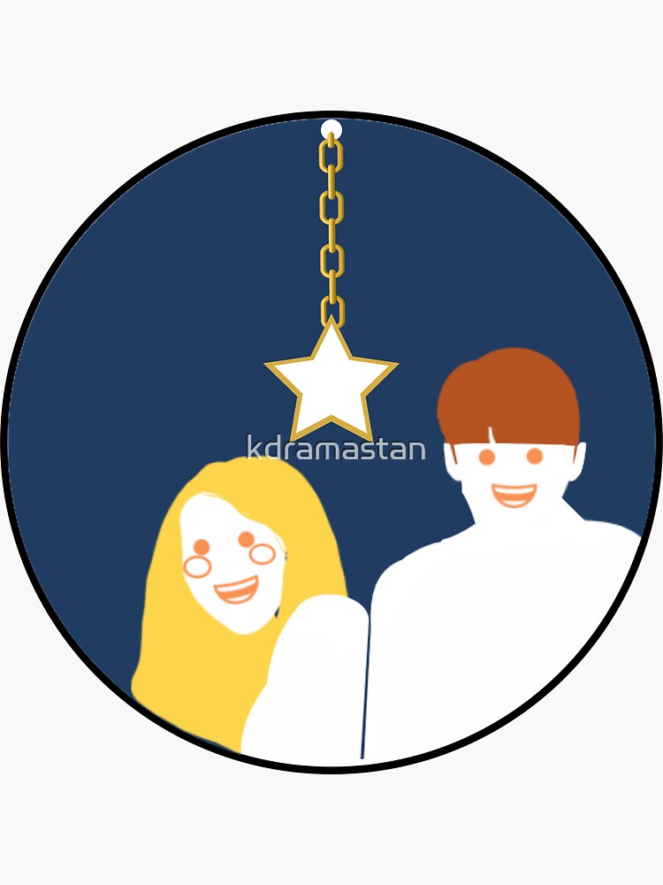 "True Beauty - Lee Soo's Matching Couple Keychain" Sticker for Sale by ...