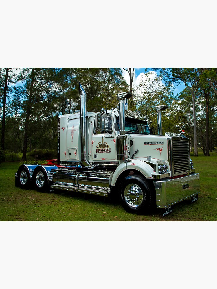 "Western Star" Sticker for Sale by cars | Redbubble