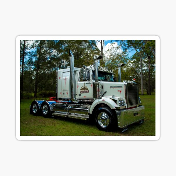 "Western Star" Sticker for Sale by cars | Redbubble