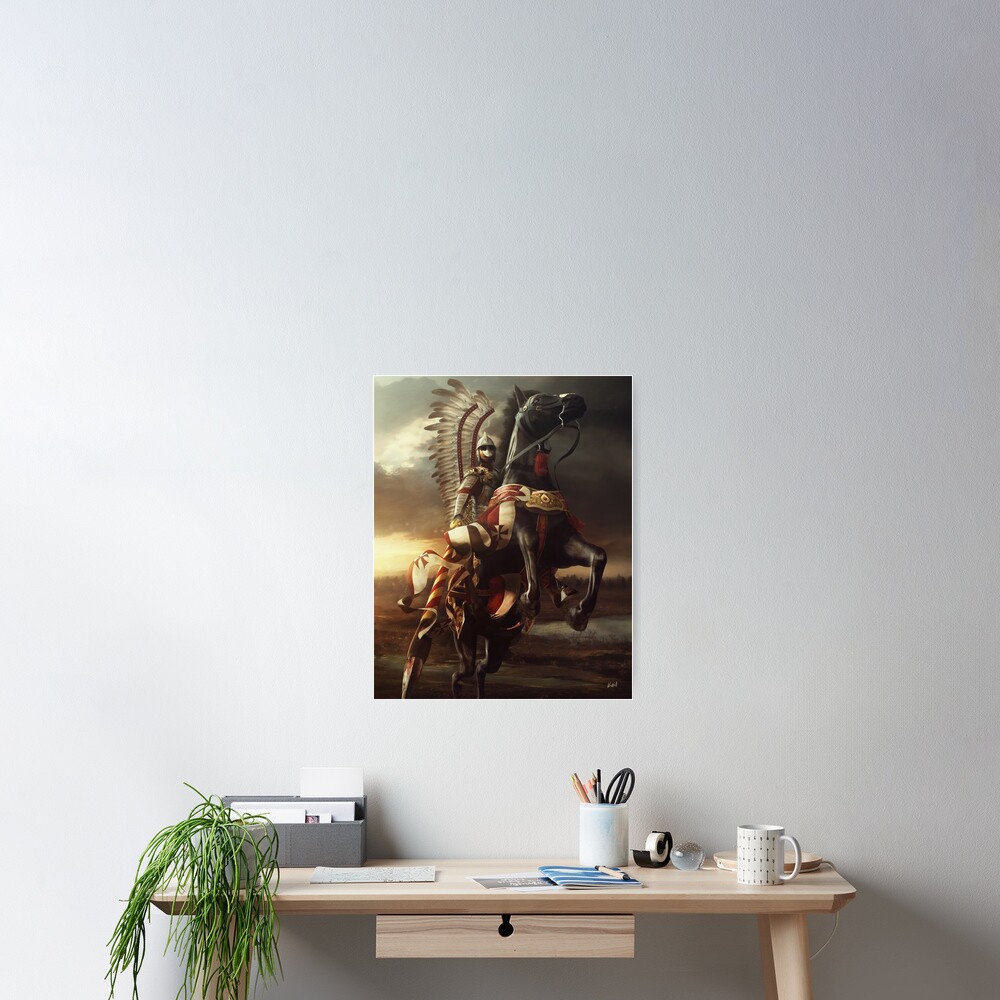 "Winged Hussar" Poster for Sale by przemeknawrocki | Redbubble