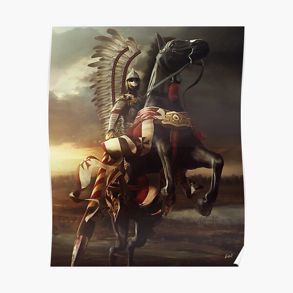 "Winged Hussar" Poster for Sale by Przemek Nawrocki | Redbubble