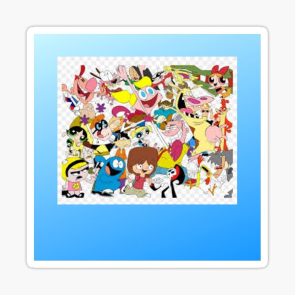 "90s cartoons" Sticker for Sale by holly890 | Redbubble