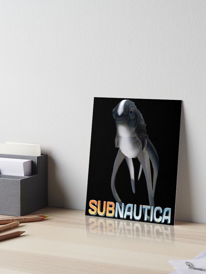 "Subnautica - Cuddlefish With Logo" Art Board Print for Sale by ...