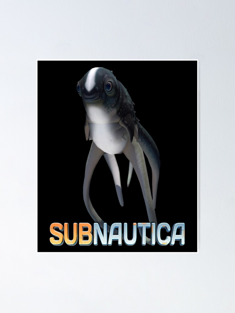 "Subnautica - Cuddlefish With Logo" Poster for Sale by AiyanaSears ...