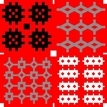 "Welsh Tapestry Design, Carthen Cymraeg, Cymreig (red)" Comforter for ...