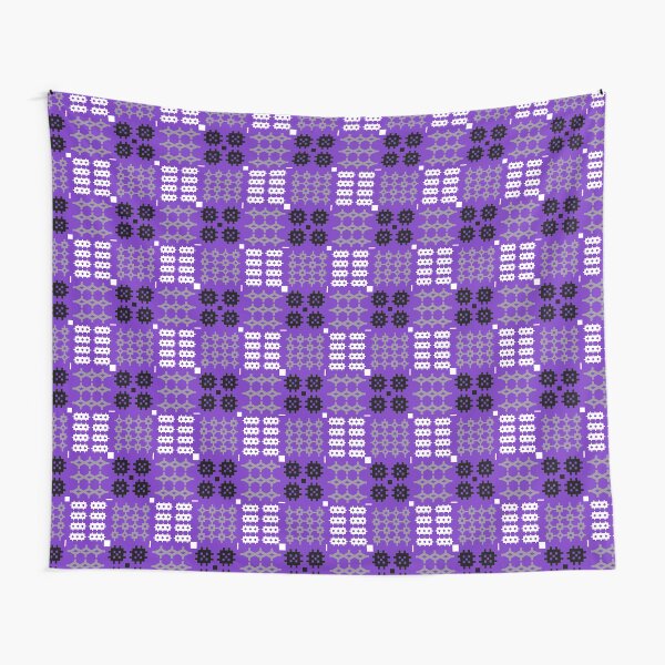 "Welsh Tapestry Pattern, Carthen Cymraeg, Cymreig (purple)" Tapestry ...