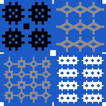 "Welsh Tapestry Pattern, Carthen Cymraeg, Cymreig (blue)" Throw Blanket ...