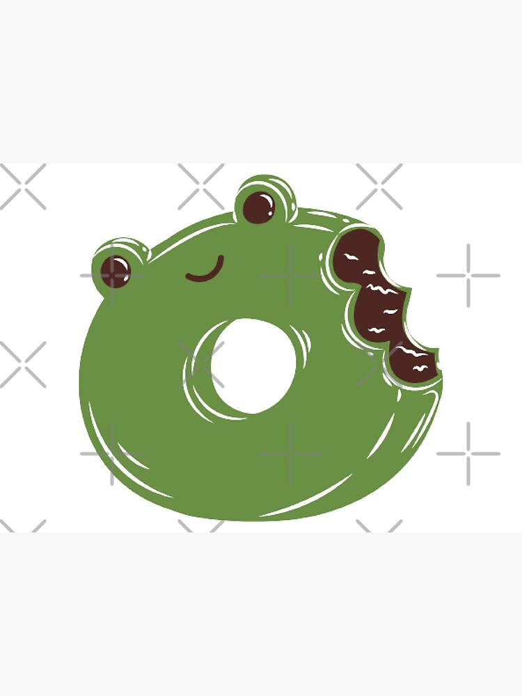 "Cute frog donut " Poster for Sale by theamalia | Redbubble