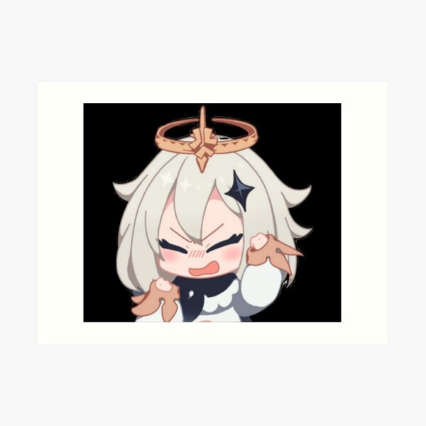 "Paimon Genshin Impact Chibi" Art Print by Modud | Redbubble