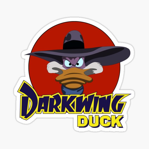 "Darkwing Duck" Sticker for Sale by FalChi | Redbubble