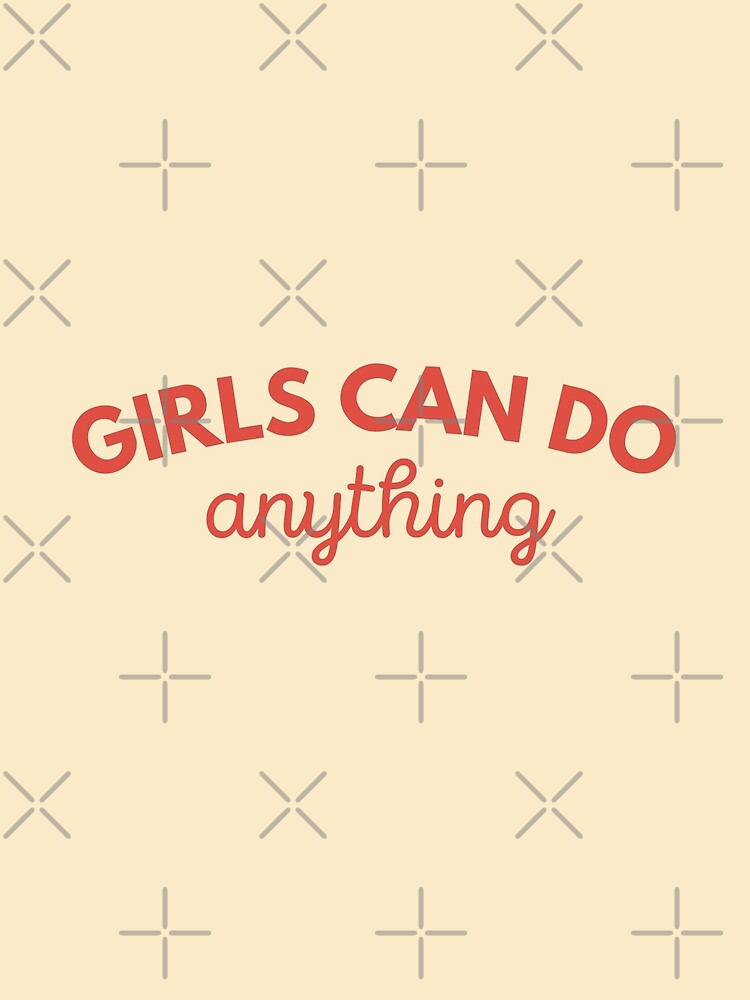 "Girls can do anything" Poster by windcolors | Redbubble