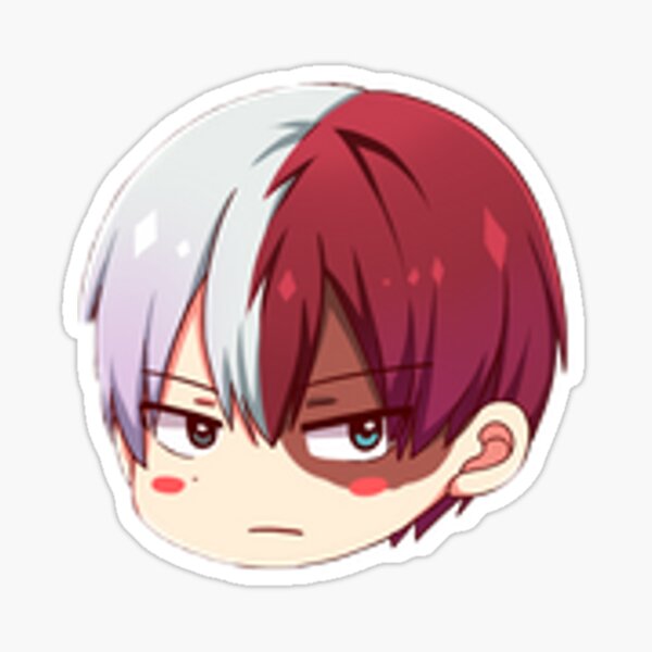 "Shoto Todoroki Sticker - My Hero Academia" Sticker by Manganimestore ...