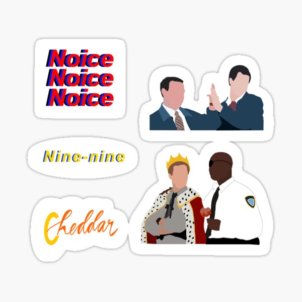 "Cop tv show sticker pack" Sticker for Sale by amandapdesigns | Redbubble