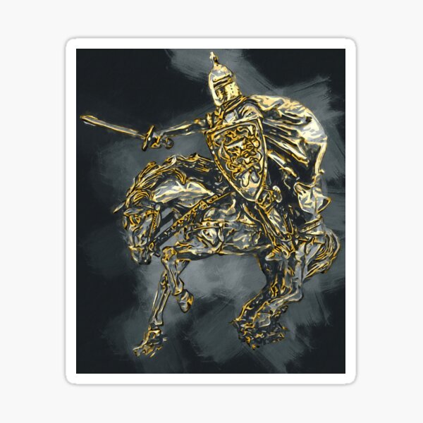 "Medieval Knight" Sticker for Sale by ErianAndre | Redbubble