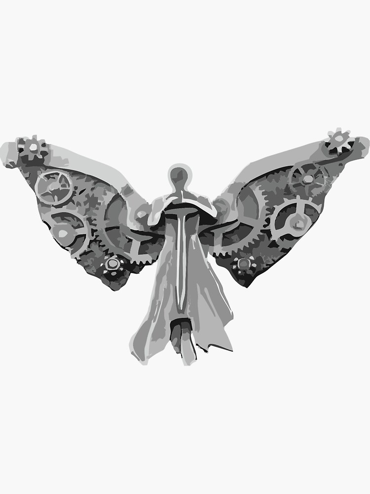 "Clockwork Angel Magic" Sticker for Sale by NordNorway | Redbubble