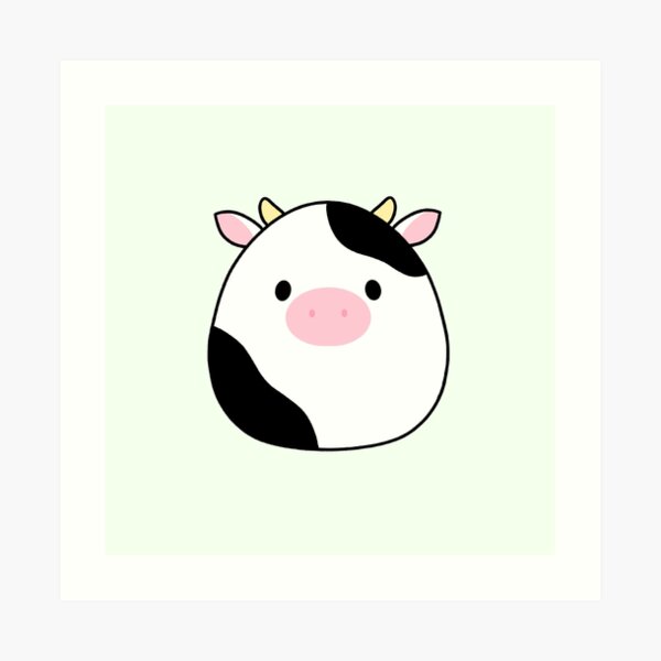 "Cow Squishmallow" Art Print by SquishmallowArt | Redbubble