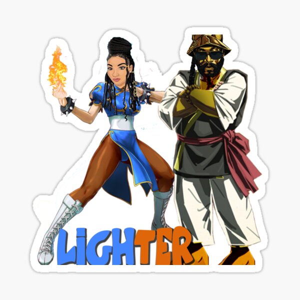 "SHENSEEA TIRUS RILY LIGHTER" Sticker for Sale by ebazon | Redbubble
