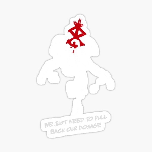 "Dosage" Sticker by ZielRaduenz | Redbubble