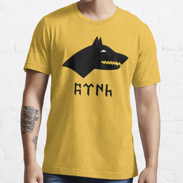 "Göktürk Tengri Wolf" T-Shirt von emeksedesign | Redbubble