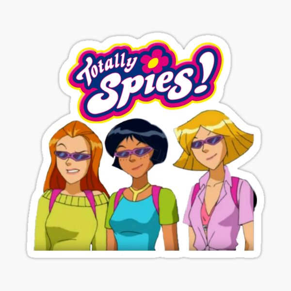 Totally Spies Alex Sam Clover Sticker For Sale By Hamdellah Redbubble